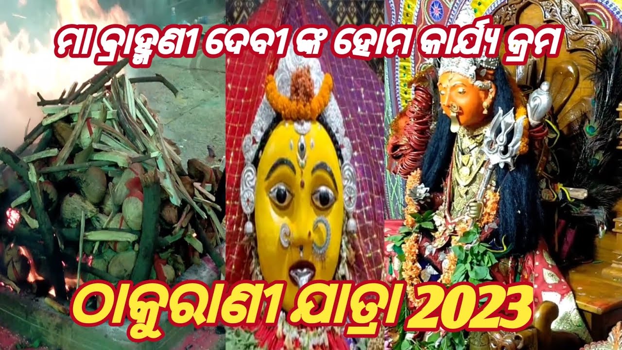 santihoma karjya//ma Bramhana debi//belaguntha thakurani jatra 2023//🙏 ...