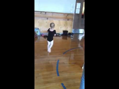 Ariel at dance class - YouTube