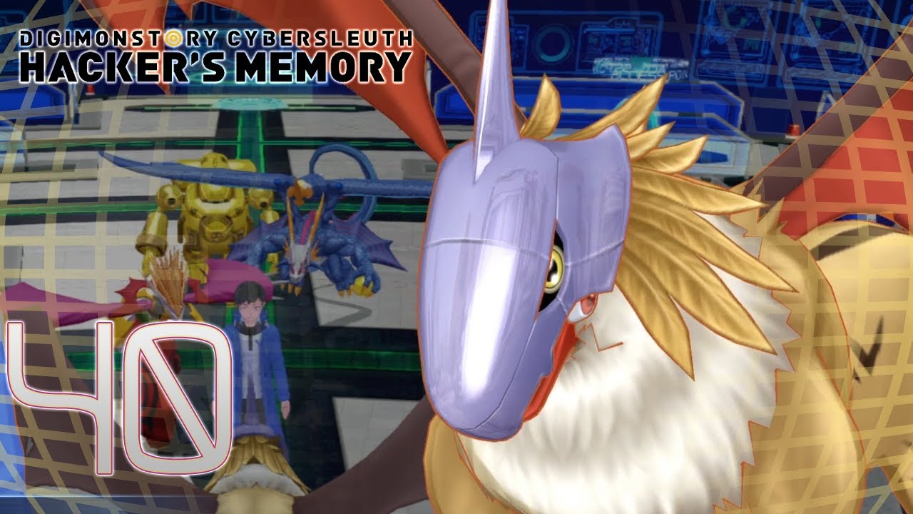 Gryphonmon und die Sicherheitswälle! 🥽 #40 Digimon Story Cyber Sleuth ...