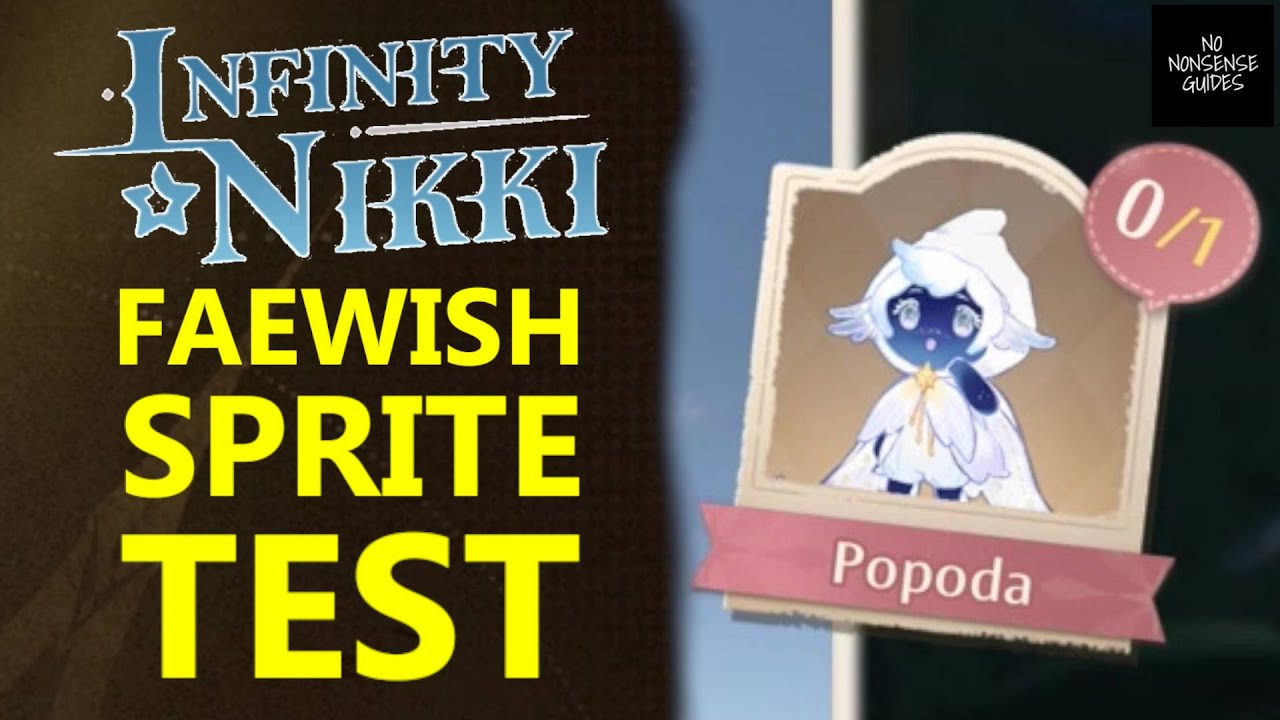 Infinity Nikki Photo Investigation Faewish Sprite's Test - Find Popoda ...