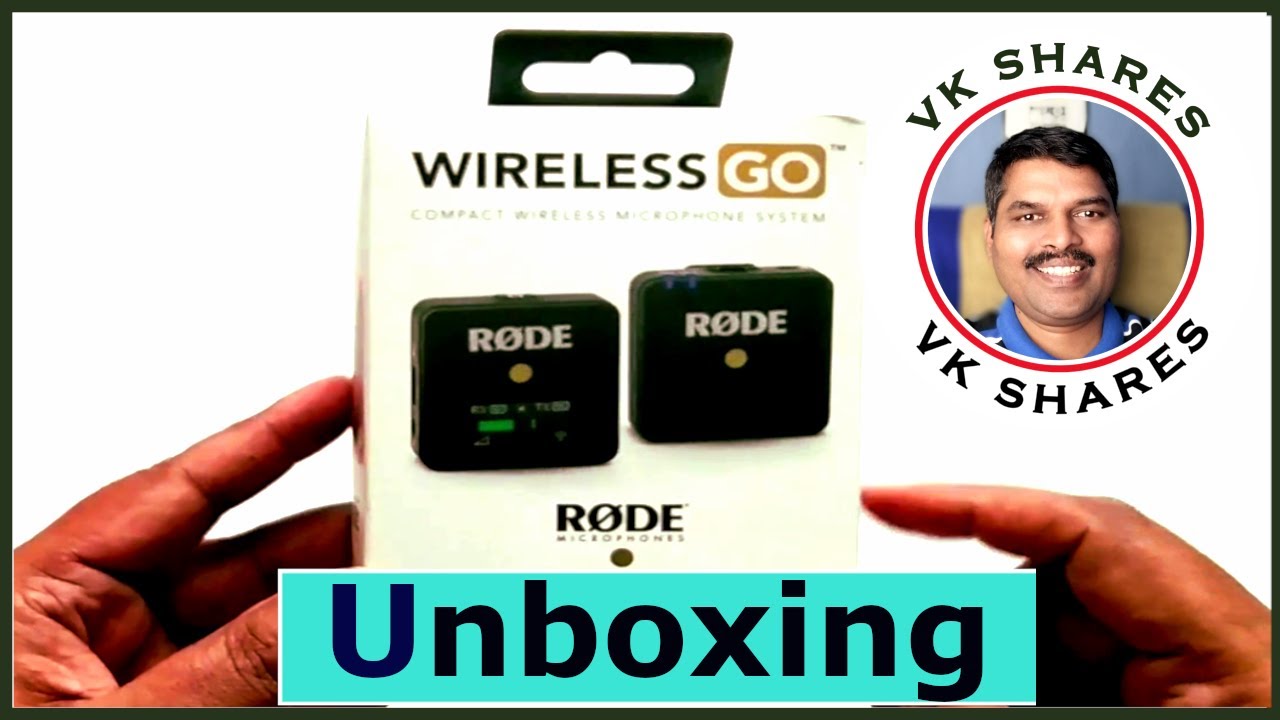 Rode Wireless Go Unboxing | Best Wireless Microphone - YouTube