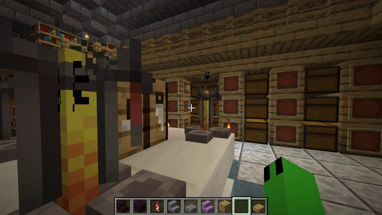 Minecraft Storage House - YouTube