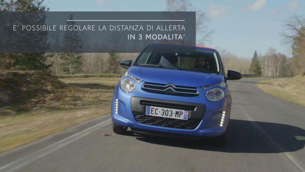 Citroën C1 ACTIVE CITY BRAKE - YouTube