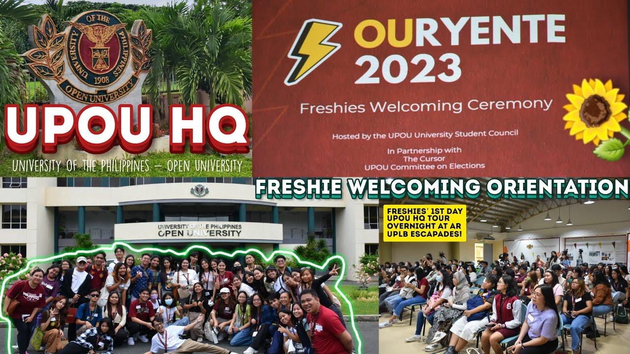 Freshies Welcoming Event at UPOU HQ! 🏫🌻 USC, CoE, VolCorps & The Cursor ...
