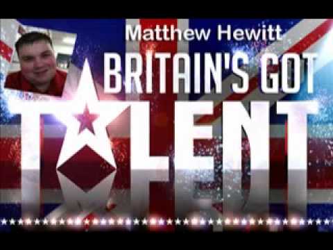 Matthew Hewitt - Britains Got Talent.wmv - YouTube