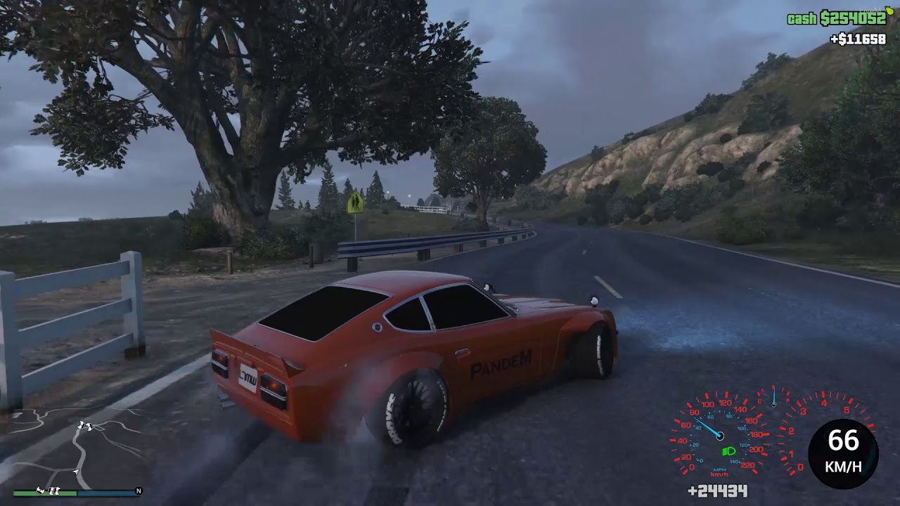 Tunnel drift - YouTube