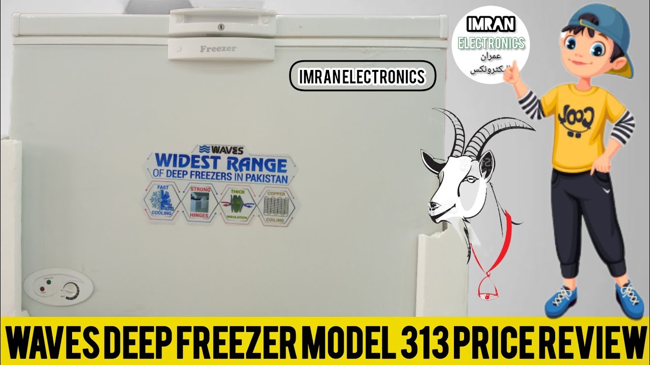Waves Deep freezer Model 313 price Review - YouTube
