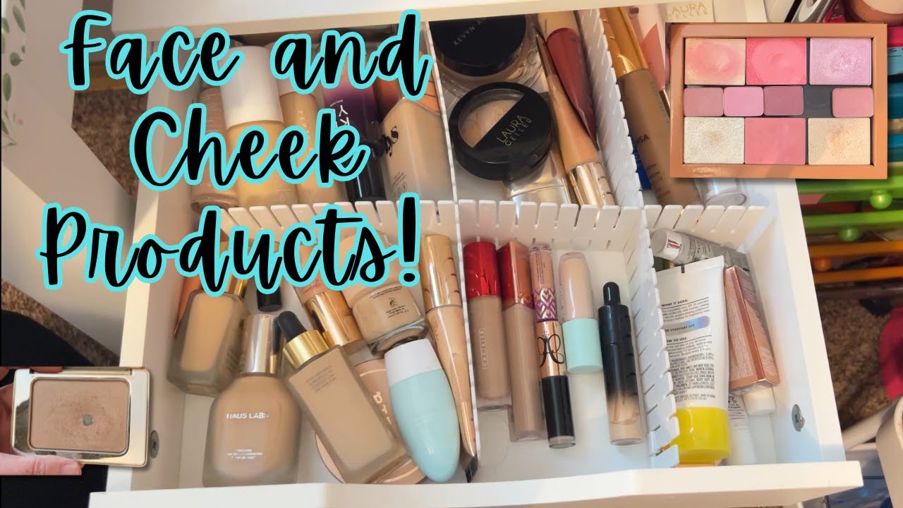 Face and Cheek Products || Makeup Collection 2025 - YouTube