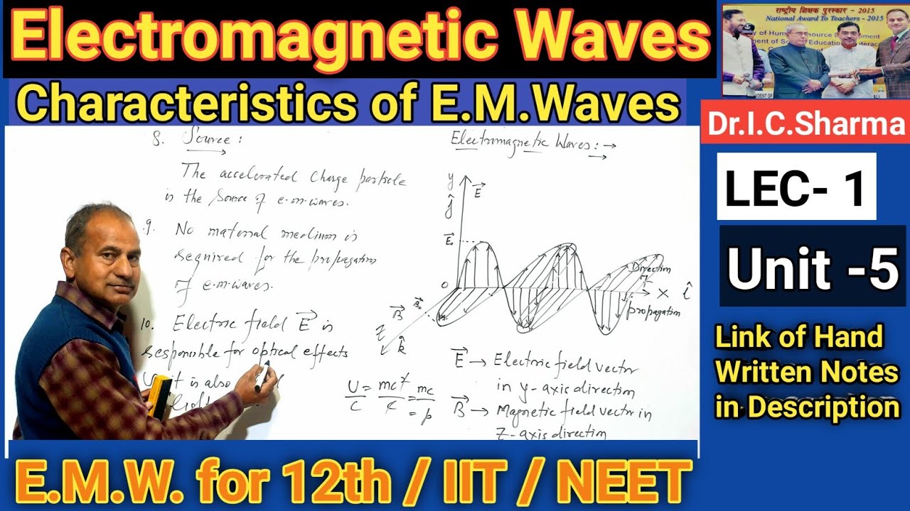 L-1 || Electromagnetic waves for 12th Class | Characteristics of EMW ...