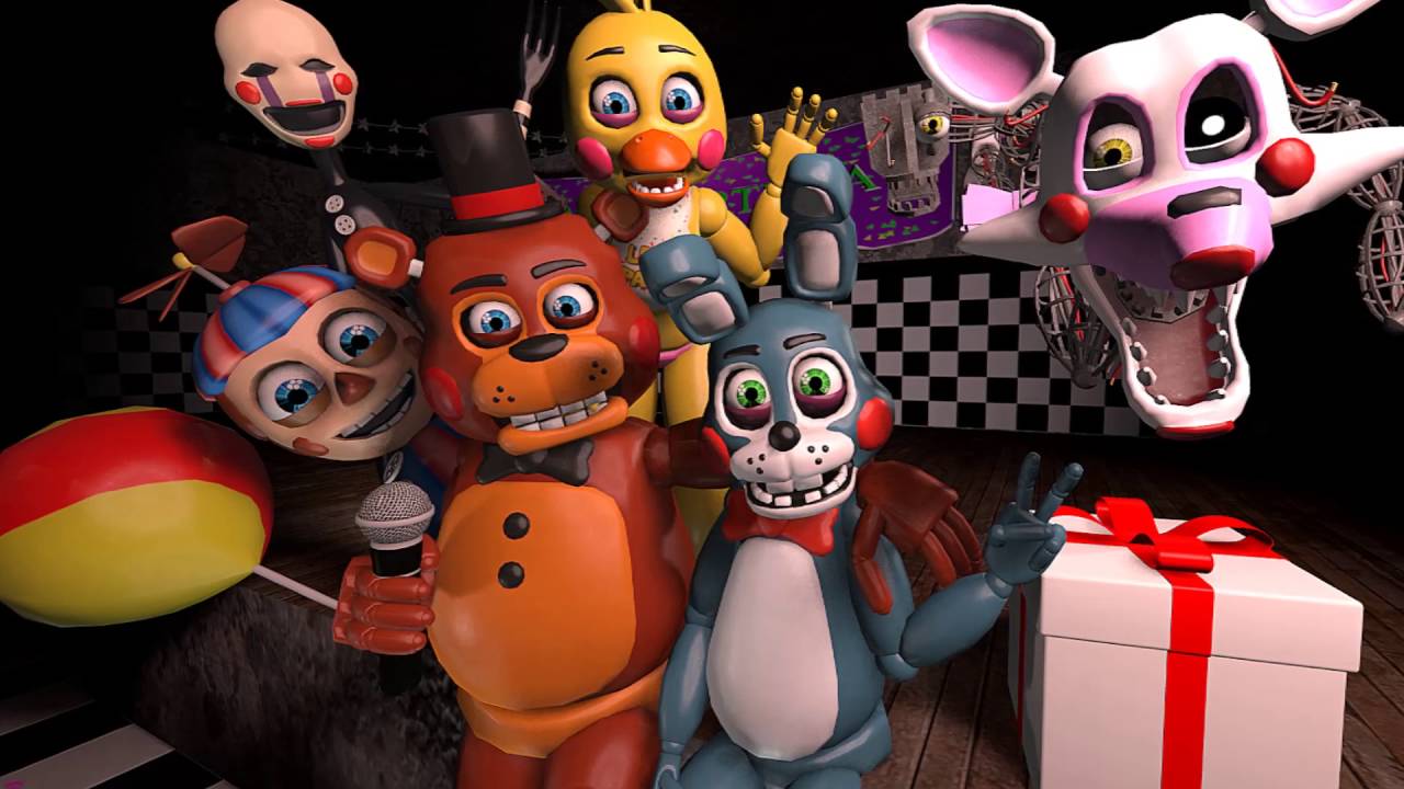 SFM FNAF Source Filmmaker Five nights at Freddy's poster[REUPLOAD ...