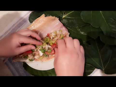 Очень вкусная рыбная блюда. Çox ləzzətli balıq yeməyi.Balık tarifi.