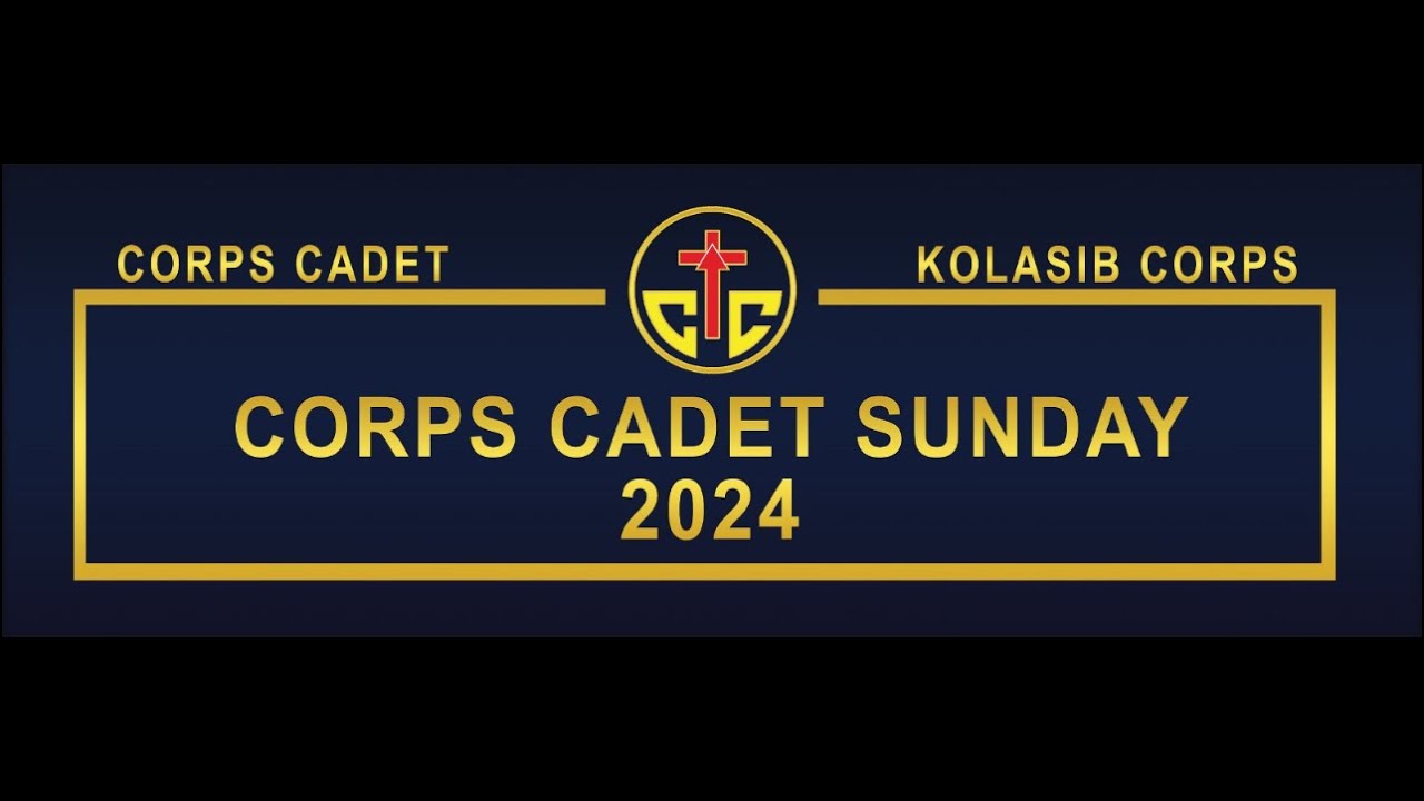 Kolasib Corps - Corps Cadet Sunday 2024 || Thianghlimna Inkhawm ...