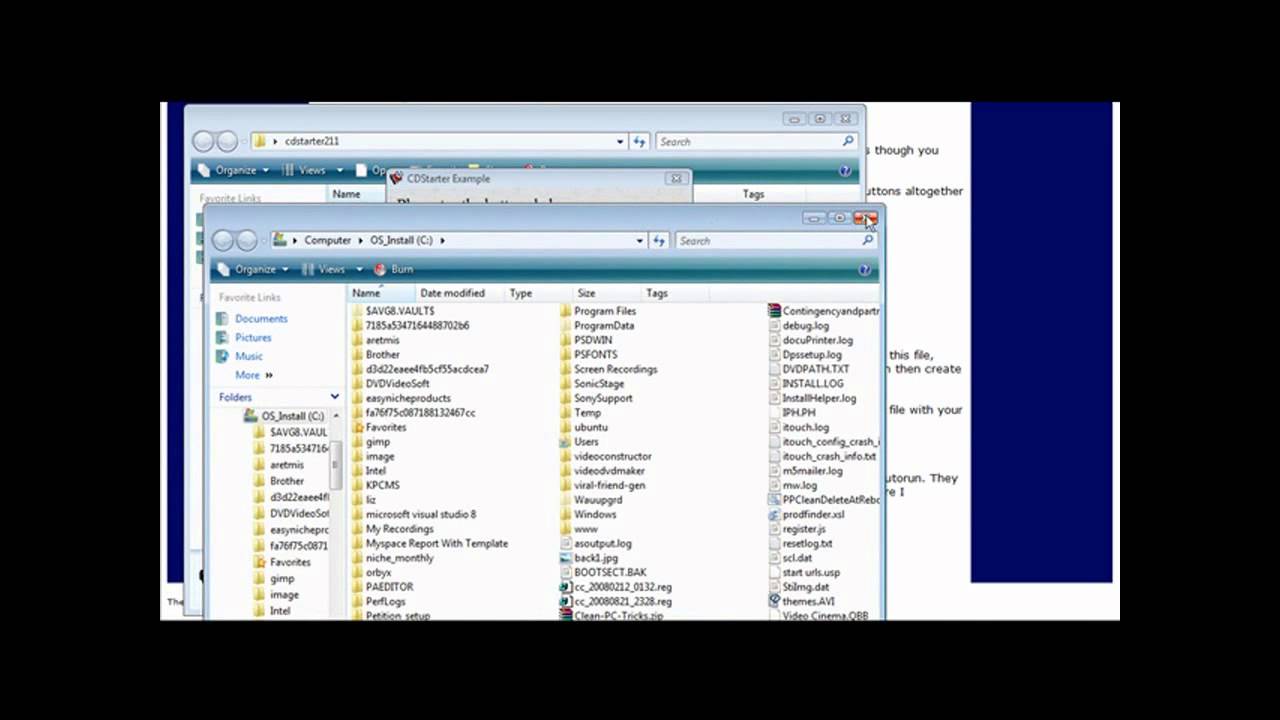 How to create an Autorun CD, Autorun DVD or Autorun USB - YouTube
