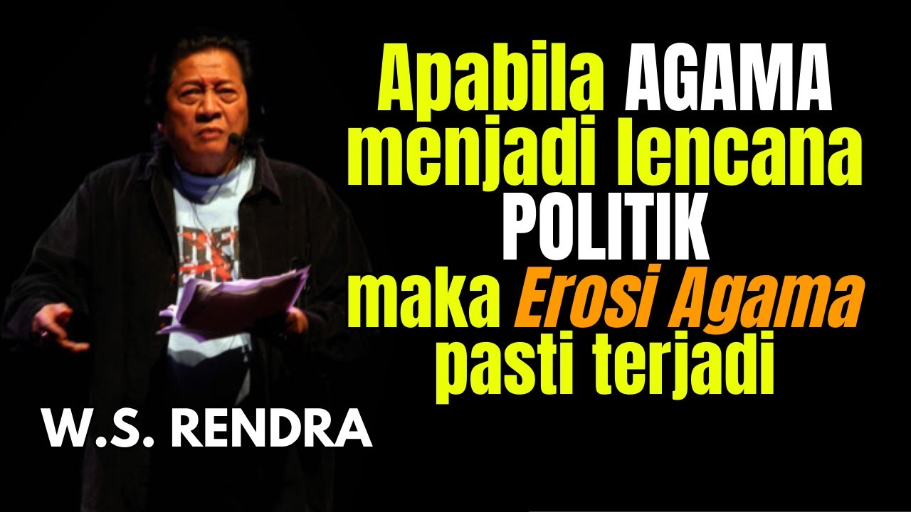 MASKUMAMBANG - CARA MUDAH BACA SAJAK WS RENDRA - YouTube