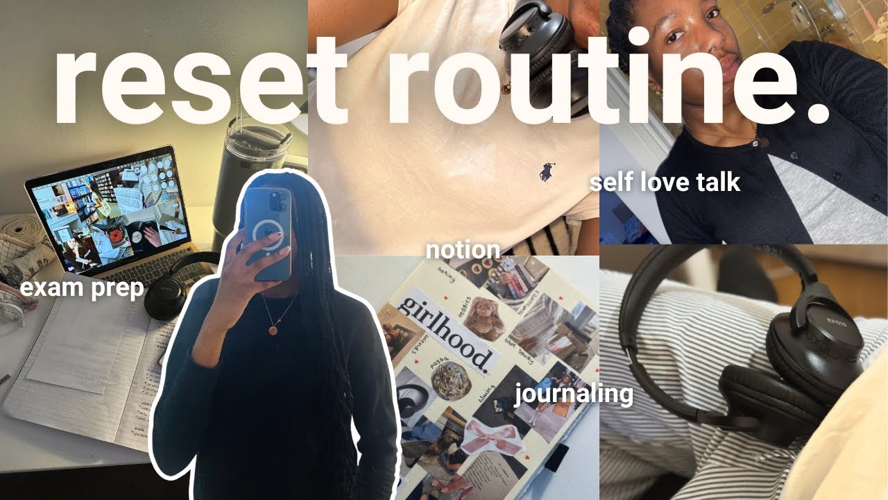 LOCK in for the WINTER ARC//RESET ROUTINE // mental reset, exam notion ...