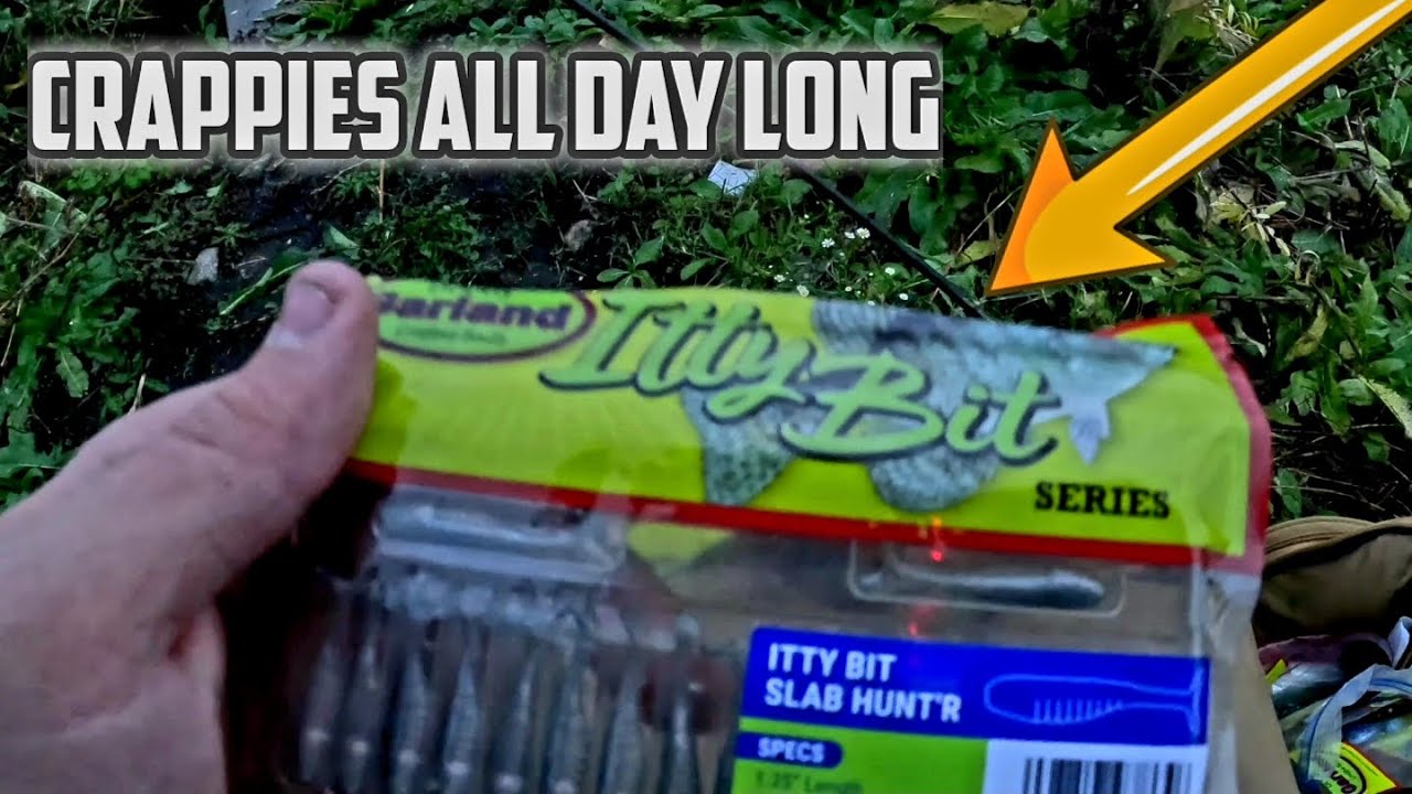 Crappie Catching MACHINE The Bobby Garland ITTY BIT SLAB HUNTER! - YouTube