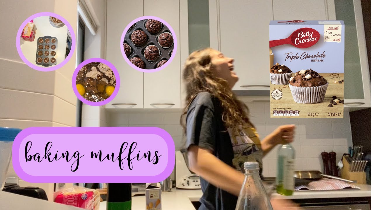 baking muffins! - YouTube