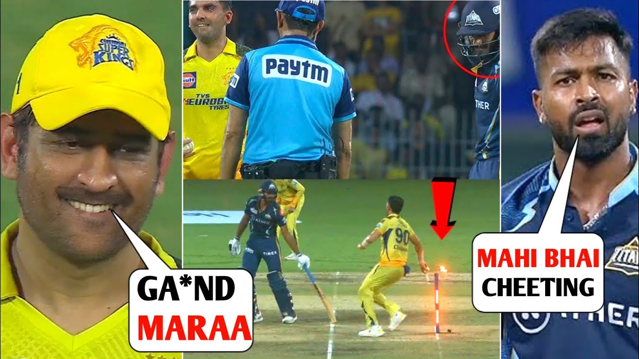 Ms Dhoni Laughing When Deepak Chahar attempts Mankad to Vijay Shankar ...