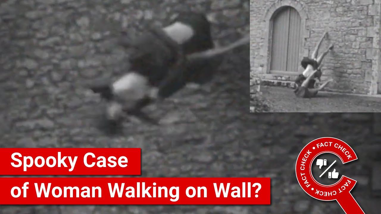 FACT CHECK: Viral Video Shows Real Paranormal Activity of Woman Walking ...