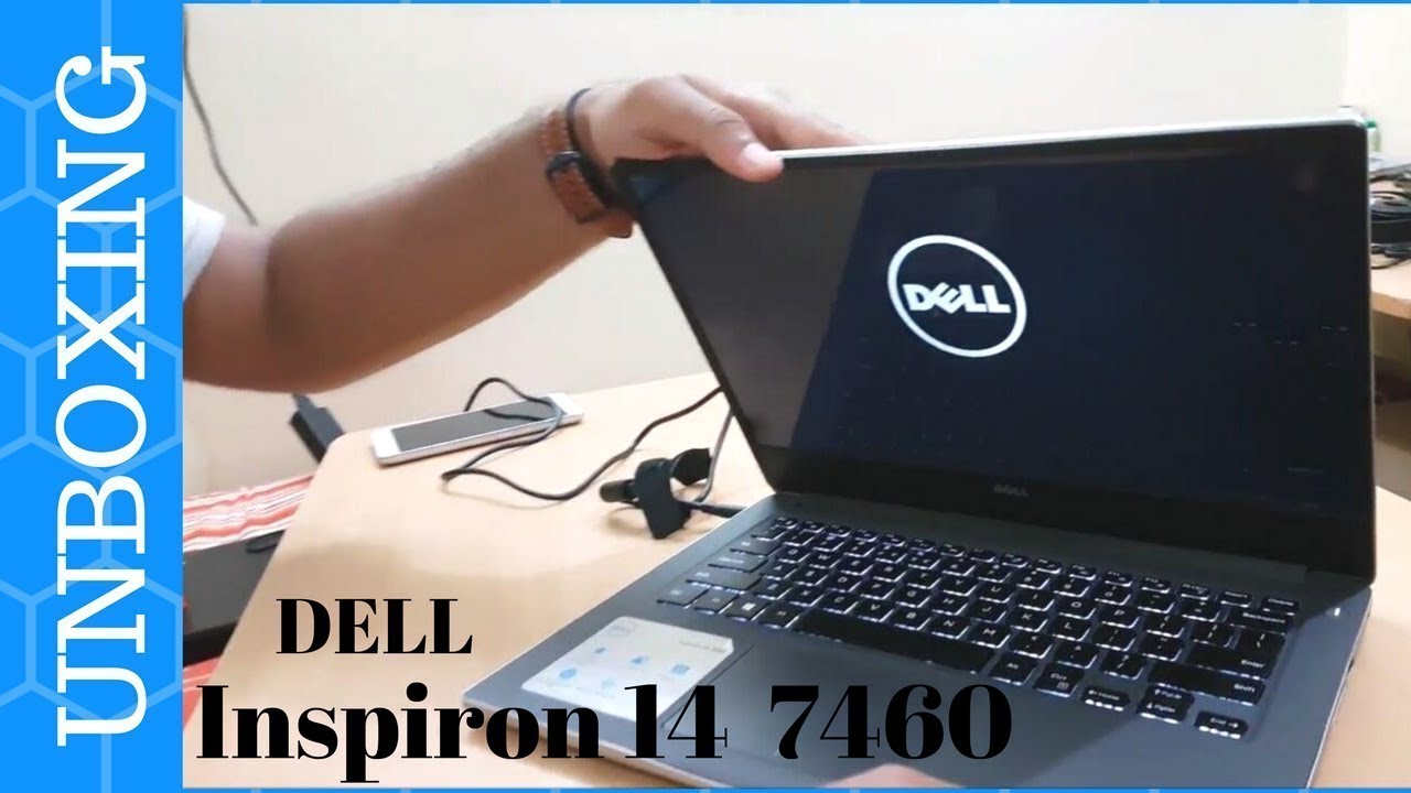Unboxing Dell Inspiron 14 7460 - YouTube