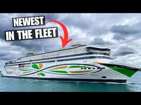 Tallink MyStar NEW Ferry Review | Tallinn to Helsinki in 2 HOURS By Ferry