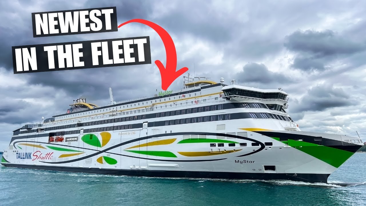 Tallink MyStar NEW Ferry Review | Tallinn to Helsinki in 2 HOURS By ...