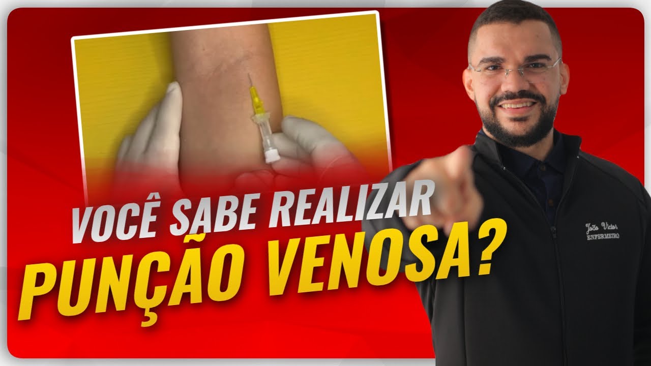 APRENDA COMO REALIZAR PUNÇÃO VENOSA PERIFÉRICA NA PRÁTICA - YouTube