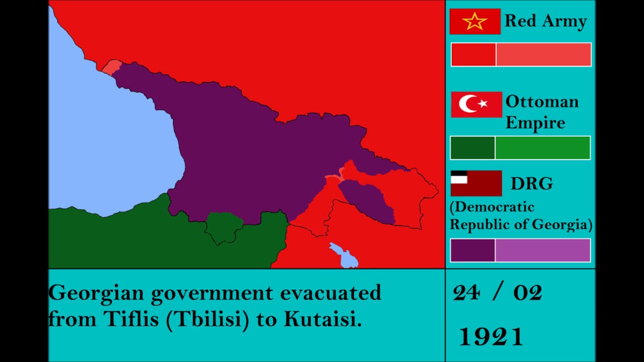 Red Army invasion of Georgia (Every Day) - YouTube