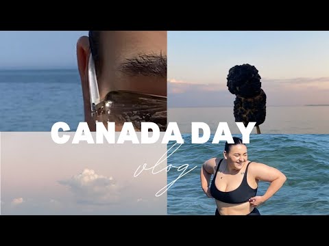 VLOG: Canada Day, Fireworks, Campfire, S’mores, Swimming & Sparklers