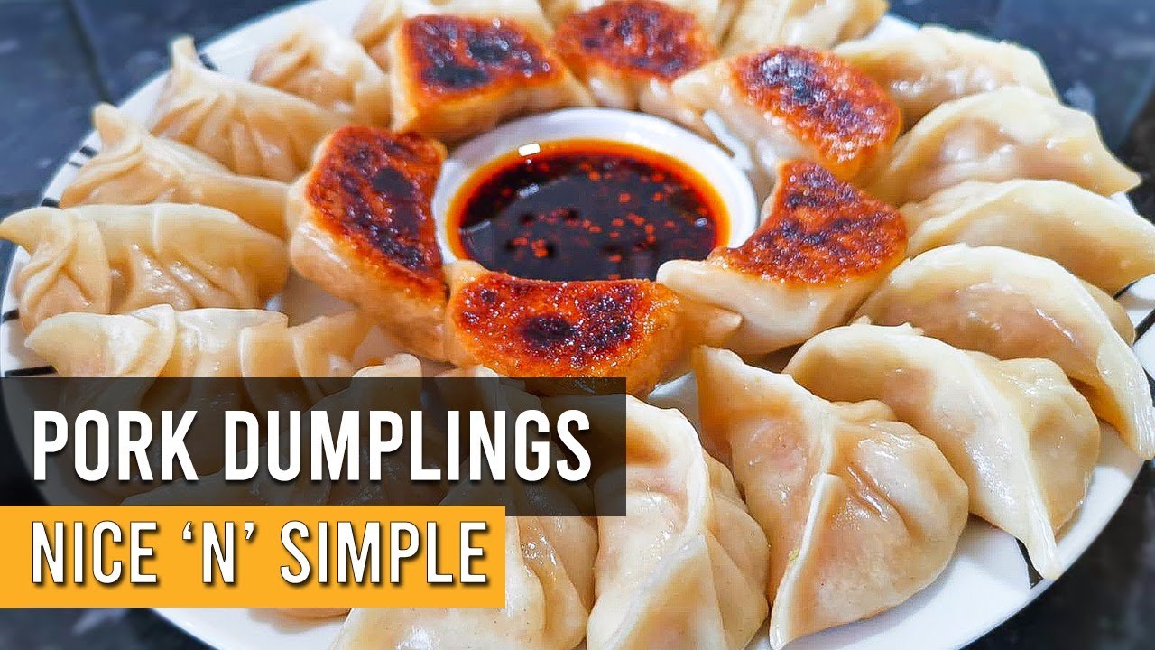 Pork Dumplings | Nice ‘N’ Simple - YouTube