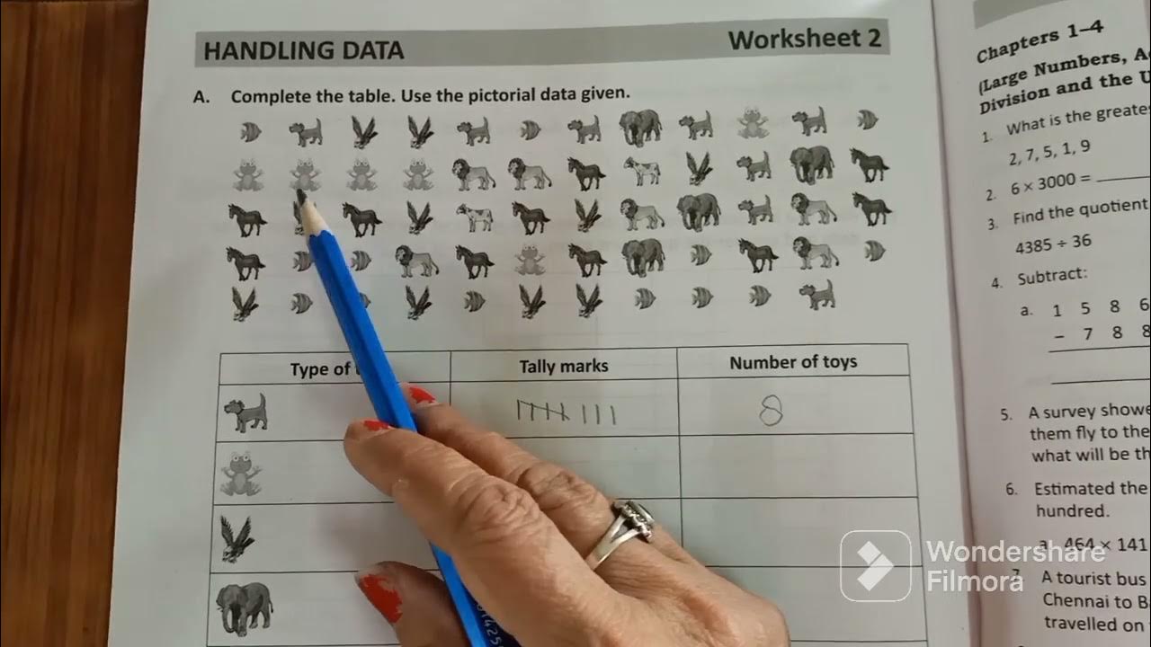 Handling Data Class 4 . Tally Mark. - YouTube