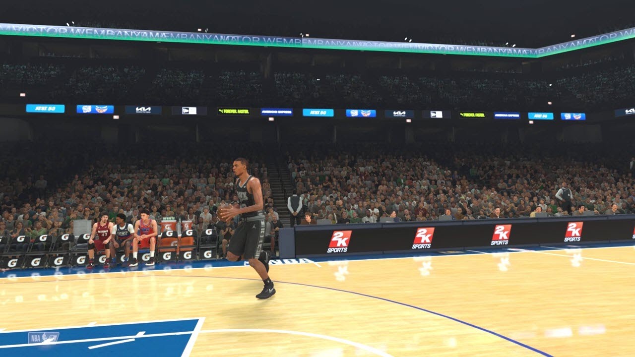 NBA 2K24 - Dunk Contest With The Highest Rated Rookies - YouTube