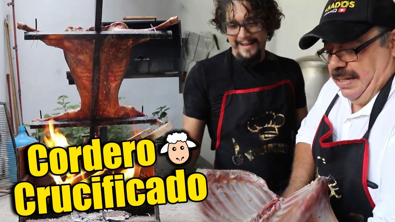 COMEMOS🥩CORDERO A LA CRUZ AHUMADO🍖CON@ASADOSManQ👩‍🍳Y@LuisaEspinoza🤤 ...