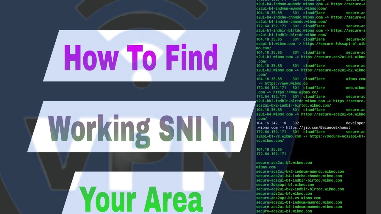 How To Find Working Sni In Your Area || Free Internet - YouTube