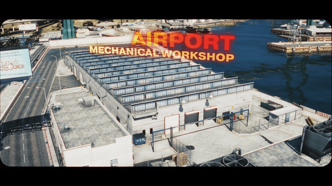 MLO Workshop Motors Mechanic Airport Flash -Next to LS intl.Airprt GTA ...