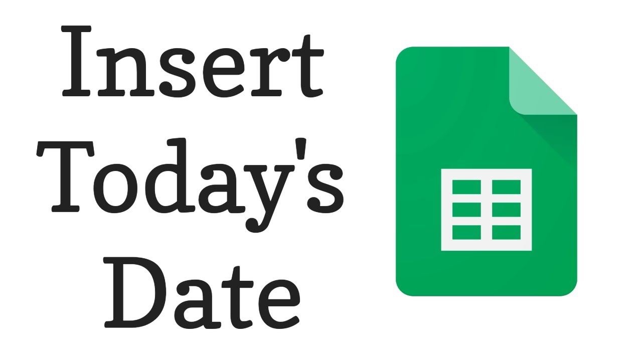 How To Find Today s Date In Google Sheets YouTube How To Find Today s Date In Google Sheets YouTube