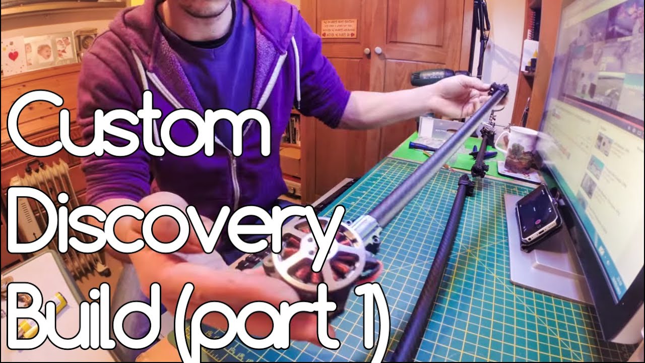 Custom Discovery Build (Part 1) Constructing the Booms - YouTube