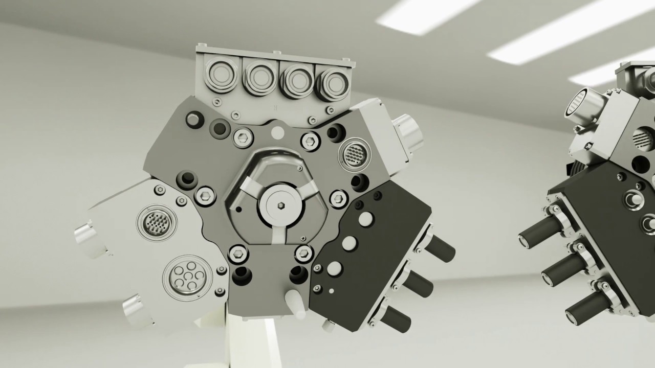 Nitta Automatic tool changer - YouTube