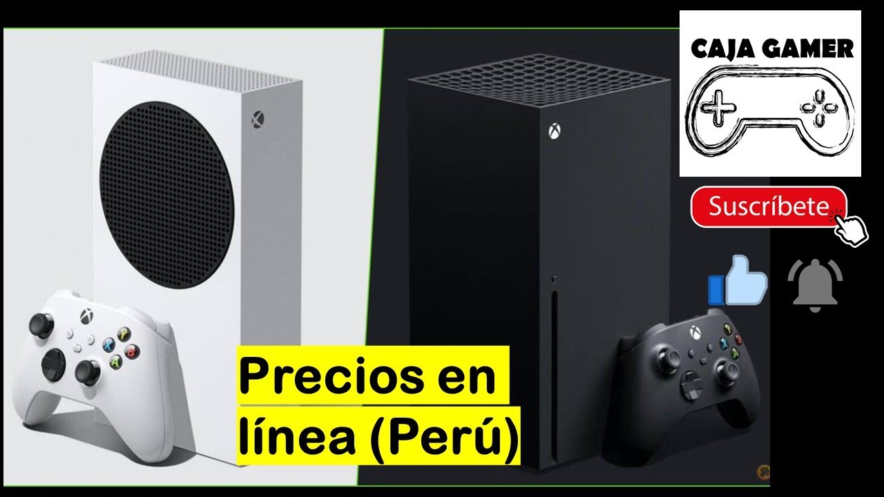 PRECIOS CONSOLAS XBOX SERIES EN PERÚ - YouTube