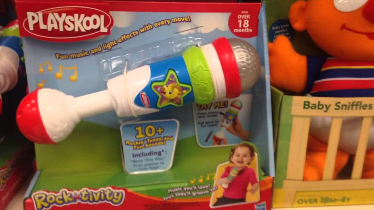 ROCK-TIVITY "Shake 'n Groove Microphone" by Playskool / Hasbro REVIEW ...