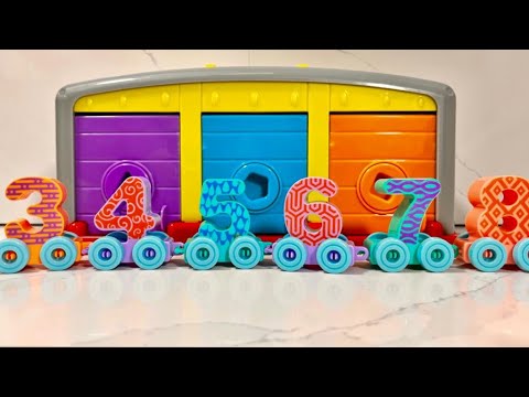 Counting Fun: Learn to Count till 10 with Wagon Numbers - YouTube