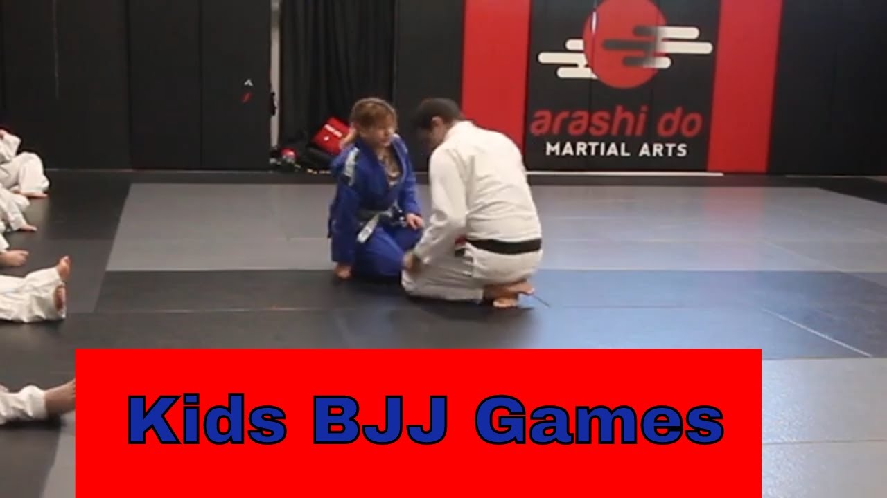 Wrestling Game - Kids BJJ Games that teach skills - YouTube
