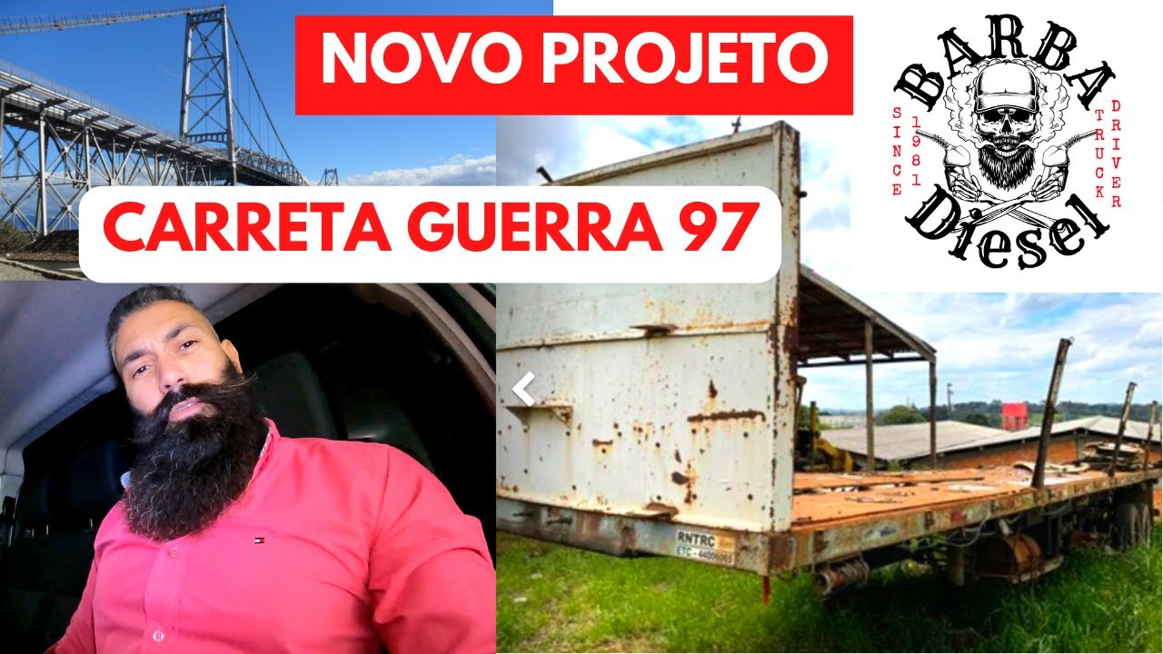 BARBA Diesel & Novo Projeto - Carreta Guerra 97 - Vídeo HD - YouTube
