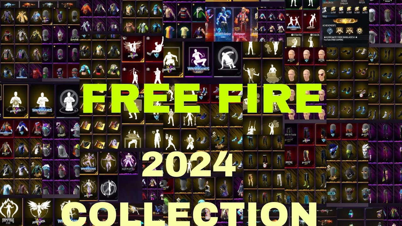 Free fire | 2024 best collection💯| R1BD gaming August 30, 2024 - YouTube