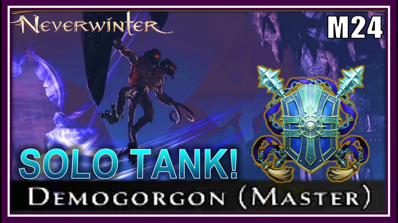 My First Run SOLO Tanking NEW Demogorgon (Master) Paladin Justicar ...