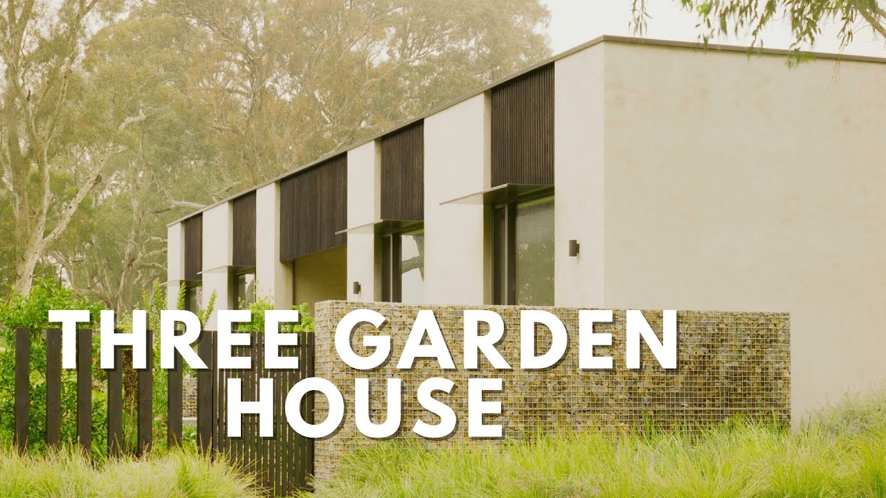Three Garden House | Designed for a Retired Couple Passionate About ...