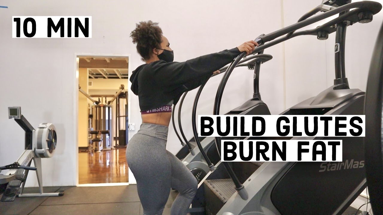 STAIRMASTER GLUTE & CARDIO WORKOUT | WORKOUT WITH ME - YouTube