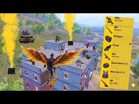 HARDEST SURVIVAL WIN 🥶 SOLO SQUAD !  Pubg mobile Bgmi