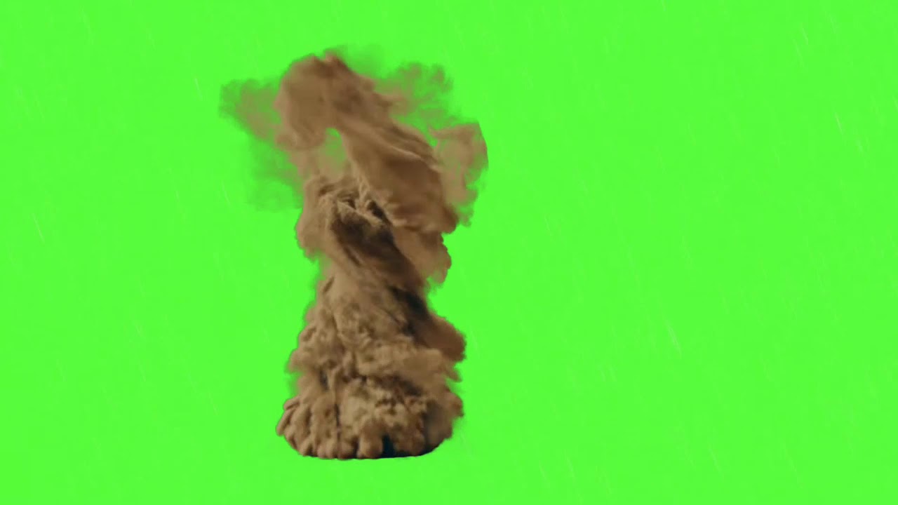 sand storm green screen effect - YouTube