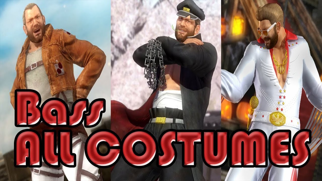 Dead or Alive 5 Last Round: All Bass Costumes (Victory Poses) - YouTube